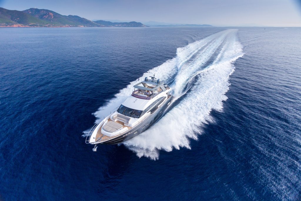 The eagerly anticipated Princess 75MY - Princess Motor Yachts