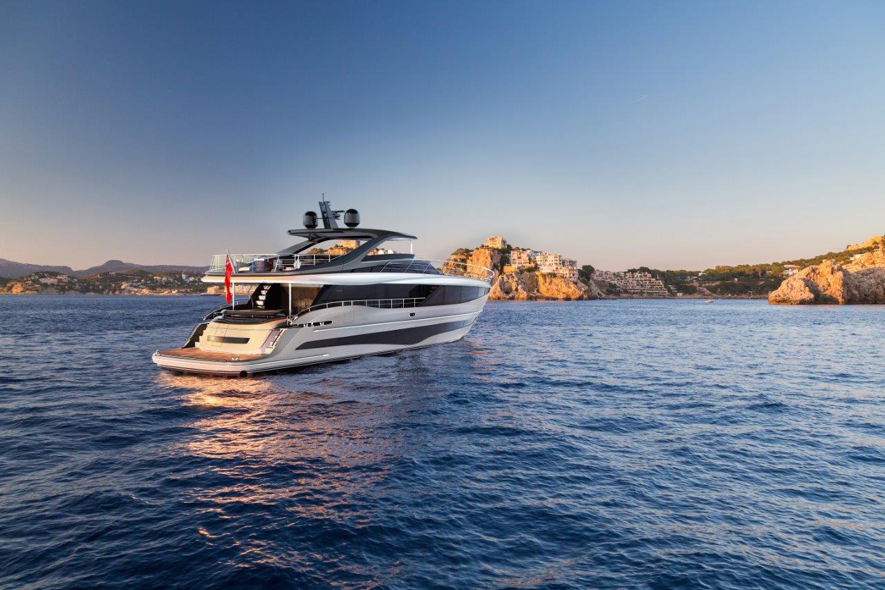 The all-new Princess Y95 - Princess Motor Yacht Sales