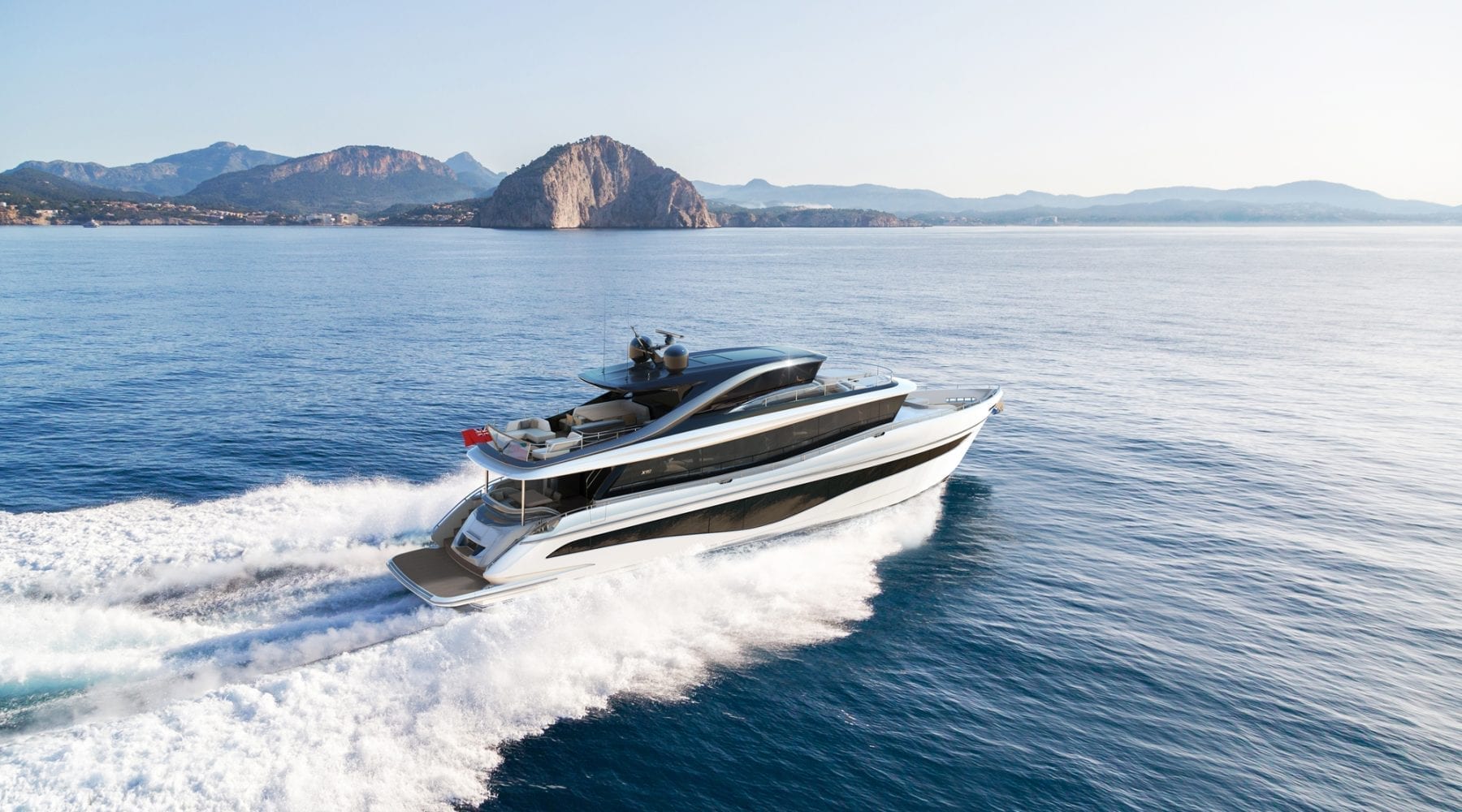 The all-new Princess X80 yacht - Princess Motor Yacht Sales