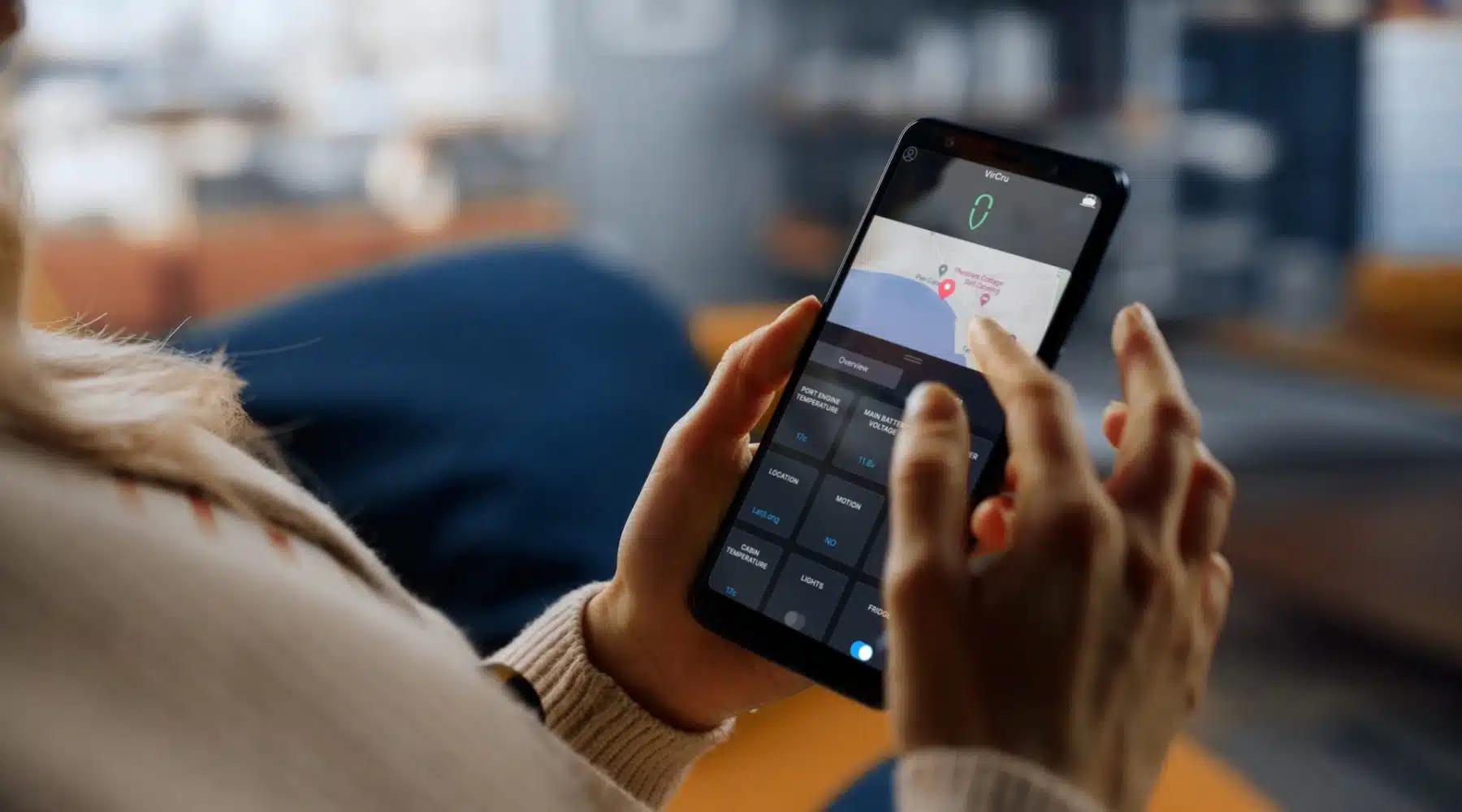 Vircru Remote Boat Monitor Remote Docking System | Princess Motor Yacht ...