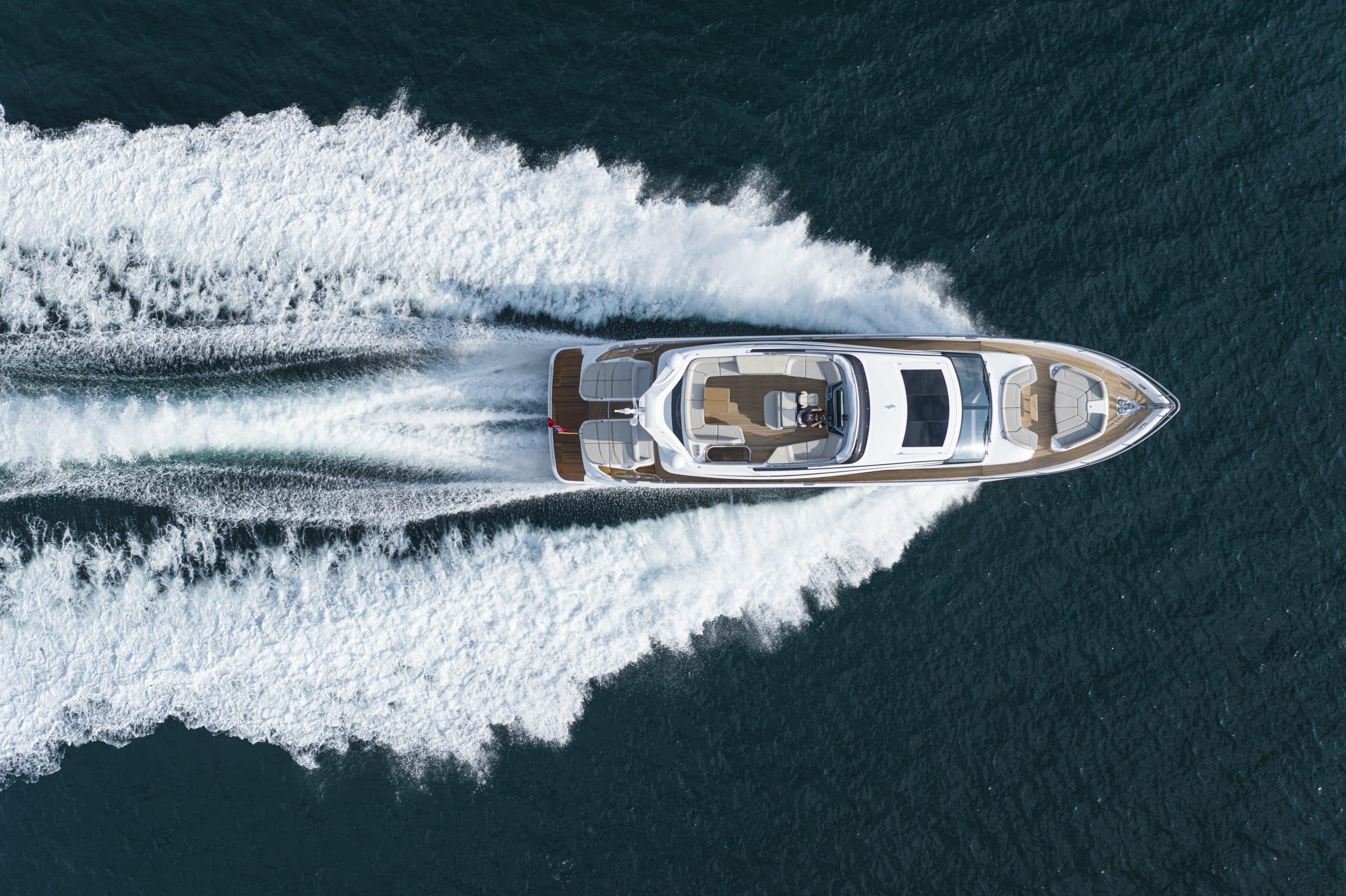 New imagery of the Princess S80 launched at Cannes Yachting Festival