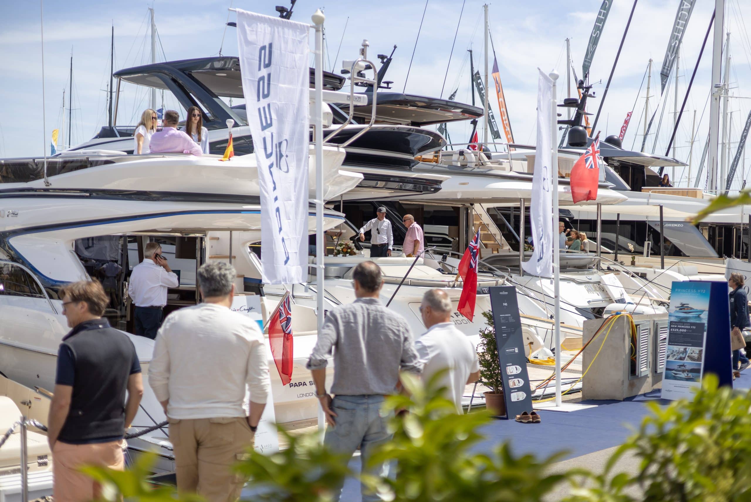 Experience Princess Yachts at boat shows - the spring calendar